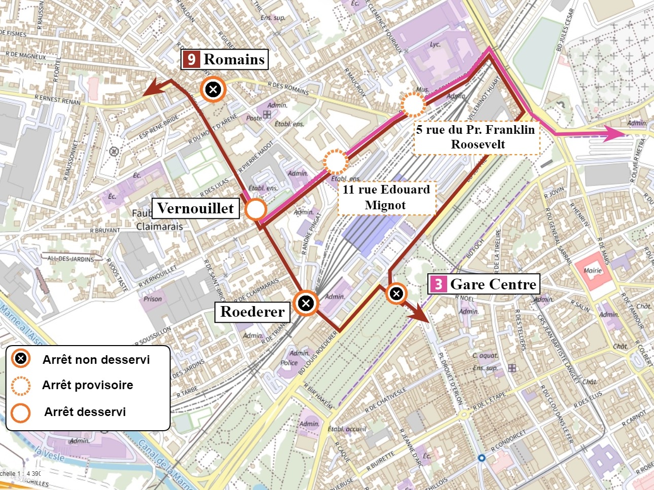 GRAND REIMS mobilités | Info trafic du réseau